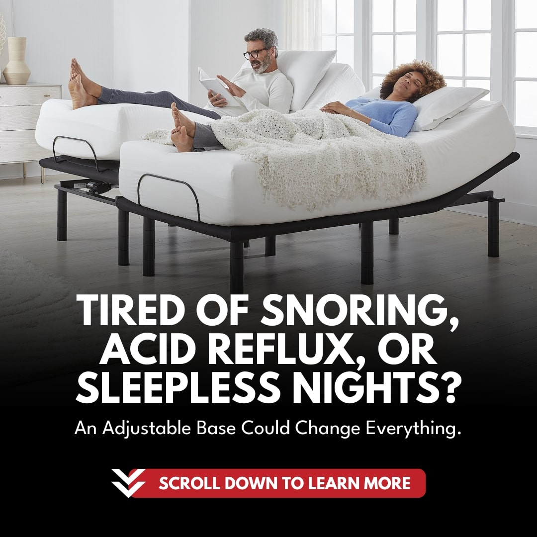 Modern Mattress | Tired of Snoring, Acid Reflux, or Sleepless Nights?